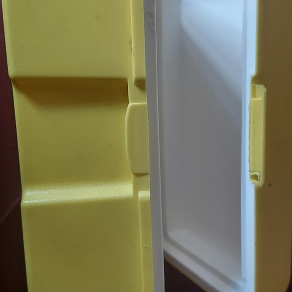 Kitchen | Vintage Yellow Clik Cooler Drink And Dessert Cooler | Poshmark
